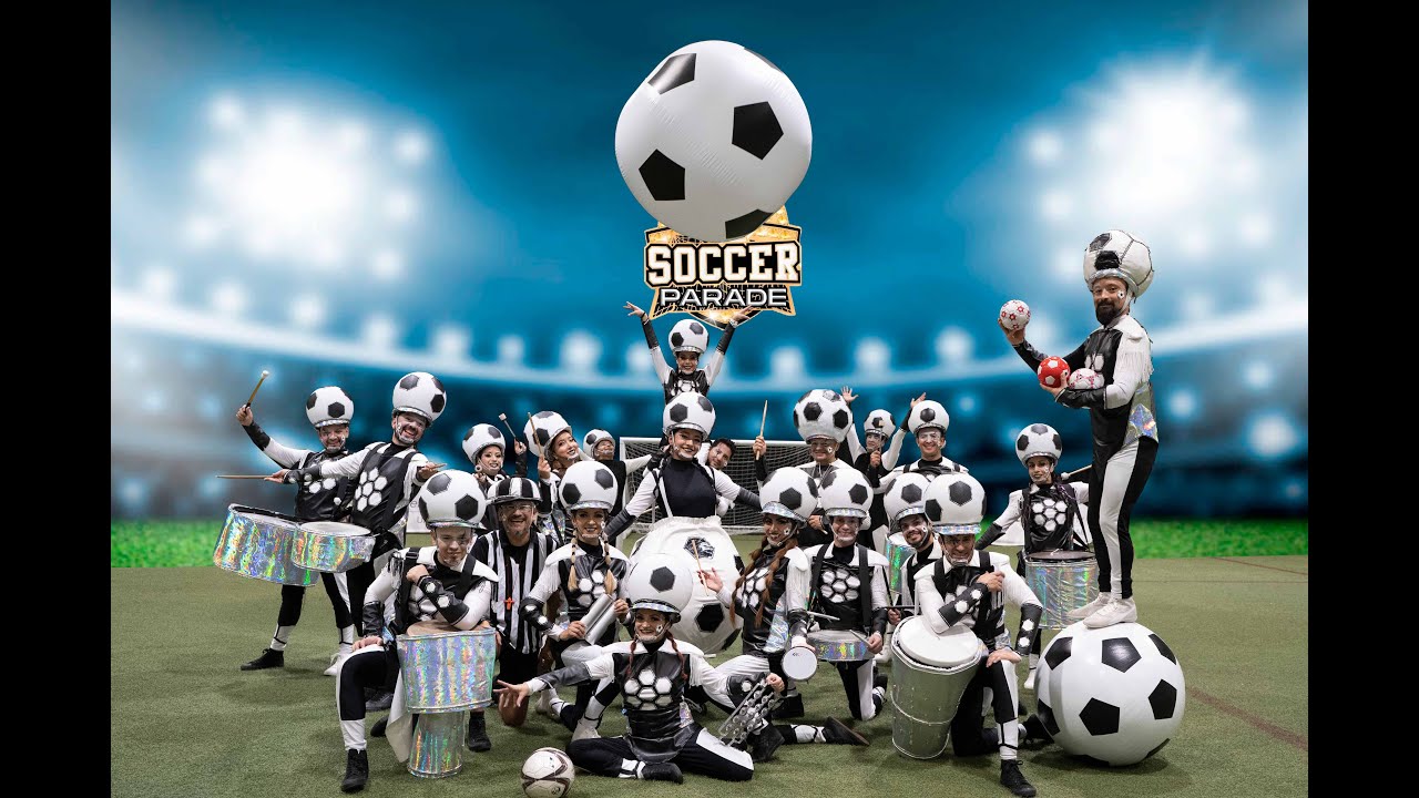 Latino Circus Football Parade - YouTube