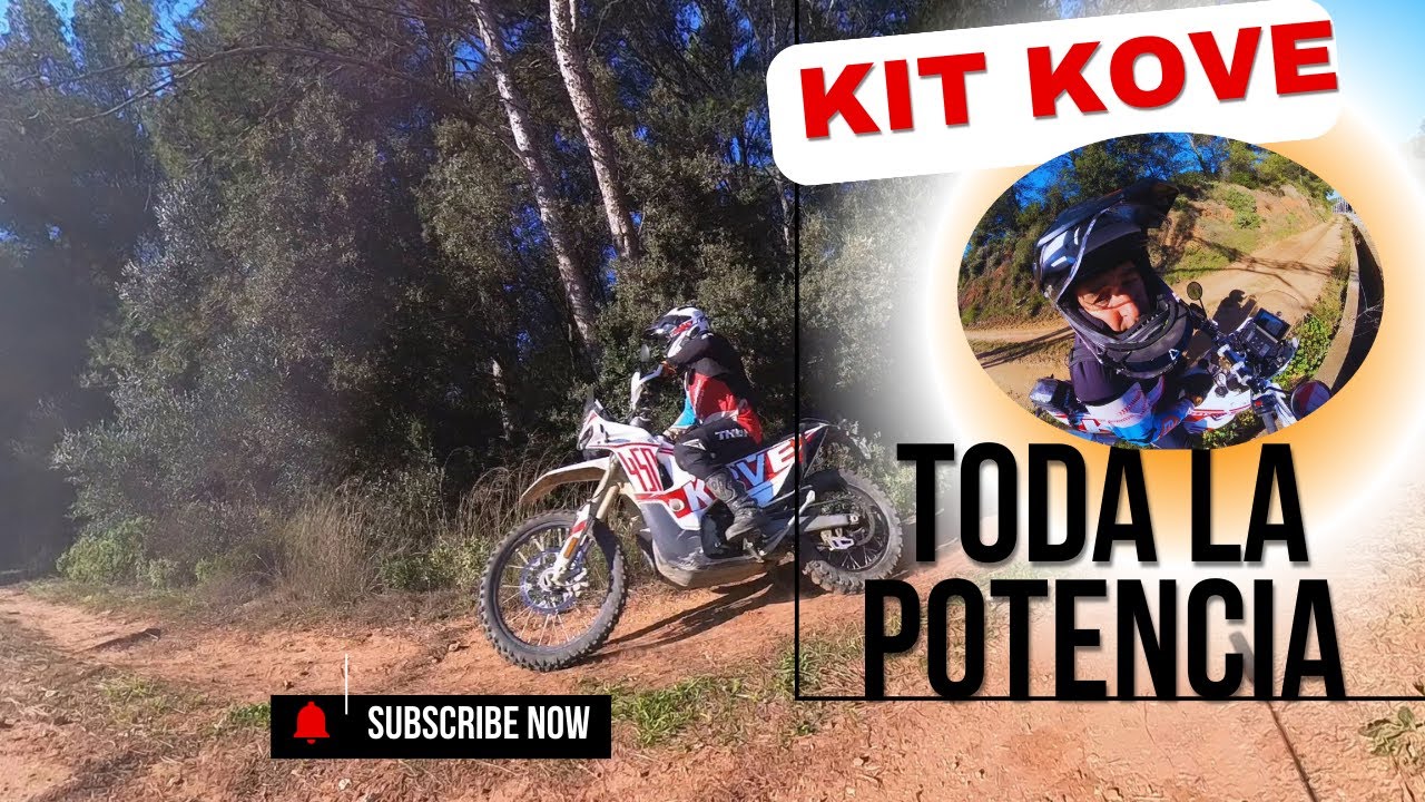 Kove 450 Rally con todo lo que le Faltaba. - YouTube
