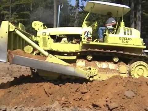 EUCLID TC-12, Powerful Twin engine machine, Cletrac, Caterpillar D6 ...