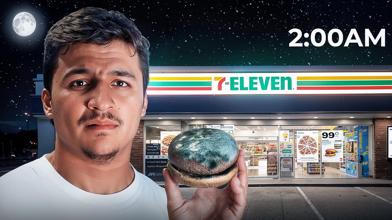 I Tried Every Gas Station After Midnight - YouTube