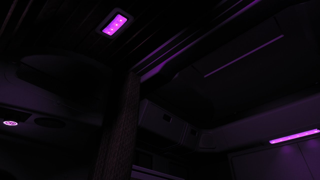American Truck Simulator - New Interior Lights - Coming soon... - YouTube
