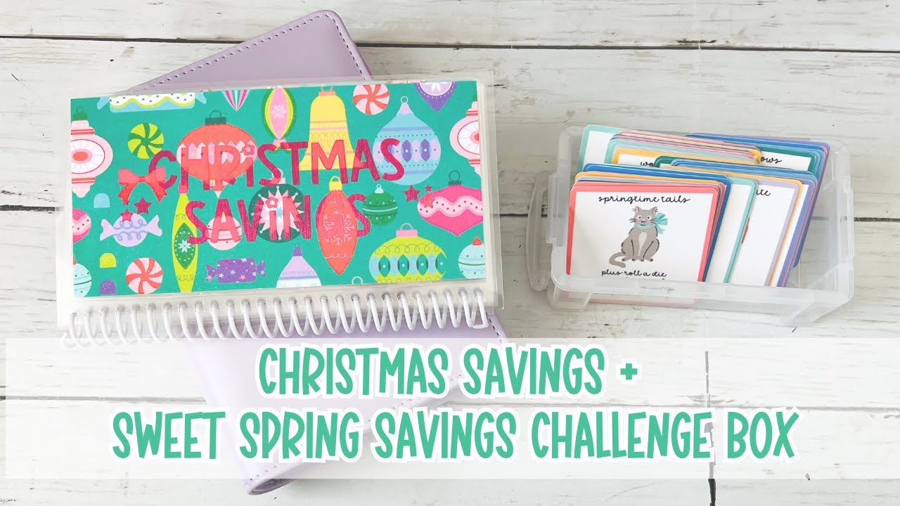 Saving for Christmas & Playing the Sweet Spring Box Challenge | $45 ...