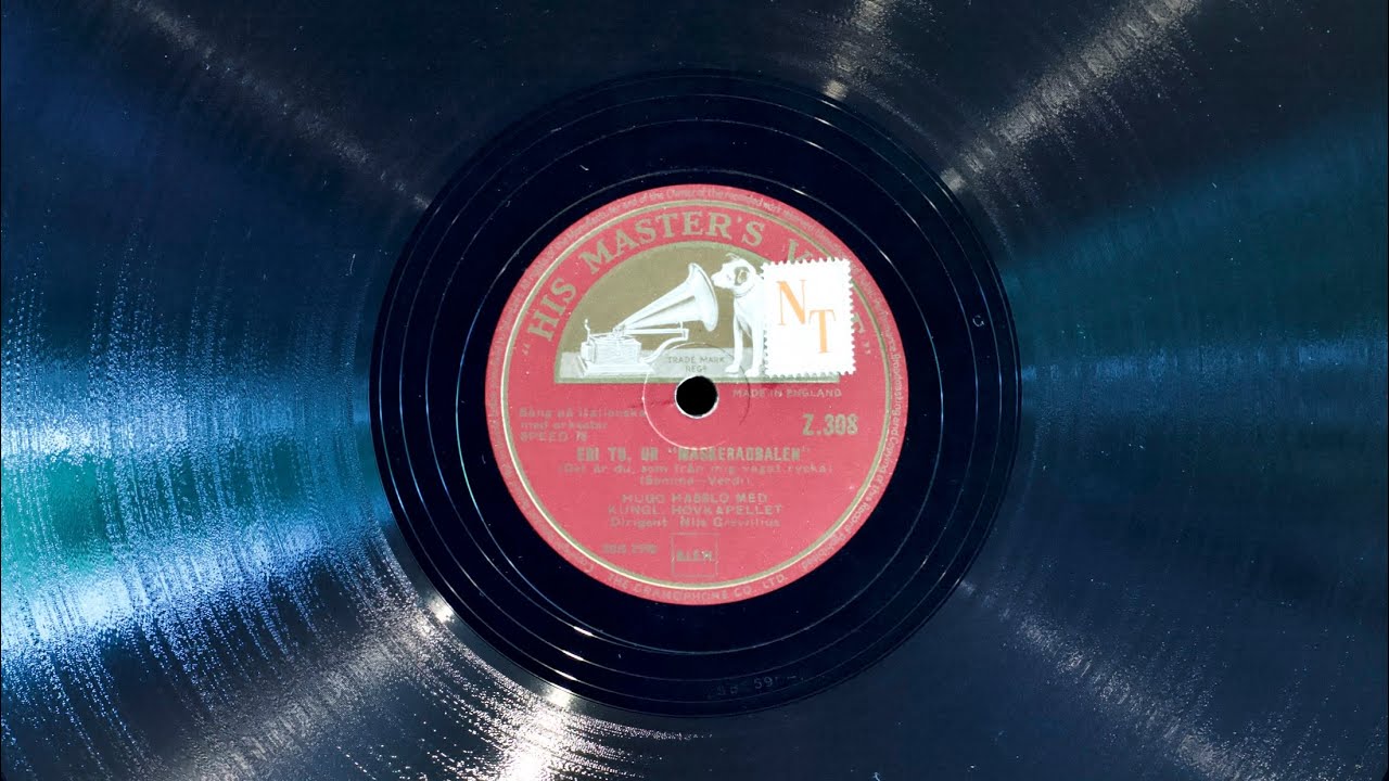 Eri tu • Hugo Hasslo (EMG Mark Xb Oversize Gramophone) - YouTube