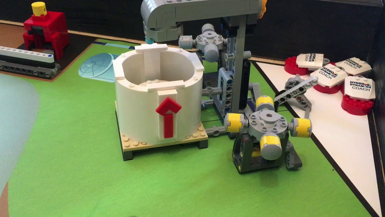 FLL Hydro Dynamics | SWARM | Faucet - Passive Attachment - YouTube