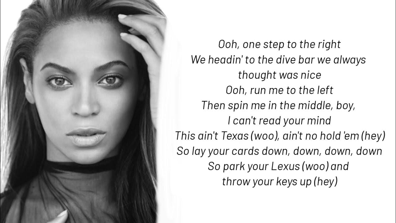 Beyonce - TEXAS HOLD 'EM Lyrics - YouTube