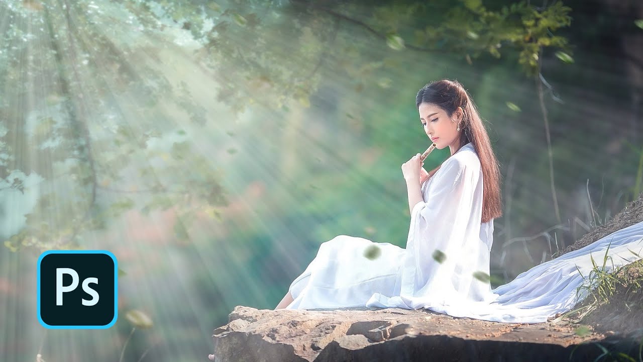 How to Make Sun Rays (Very Easy): Photoshop Tutorial - YouTube