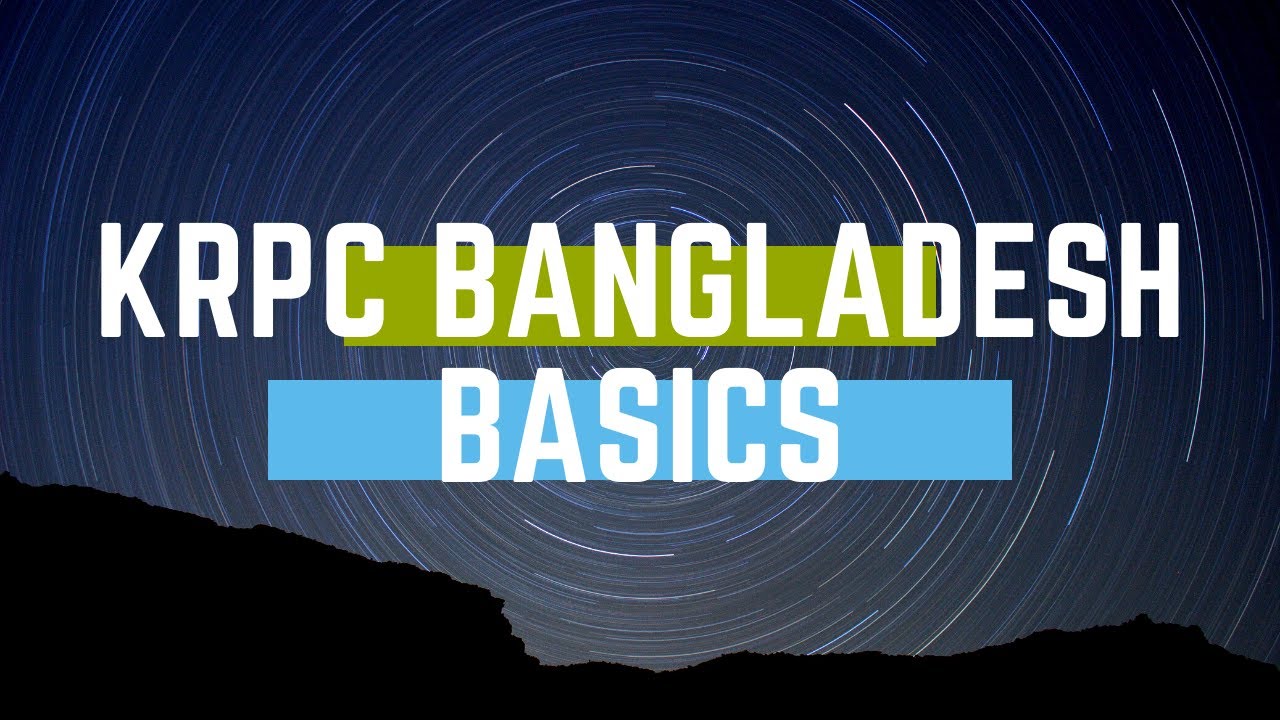 KRPC Bangladesh Teams Meeting 3: Basics - YouTube