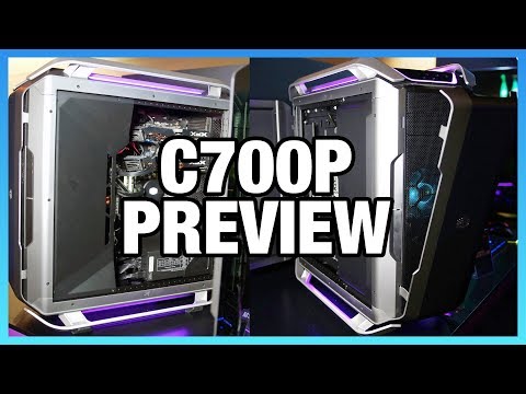 Cooler Master Cosmos C700P Case Preview & Build