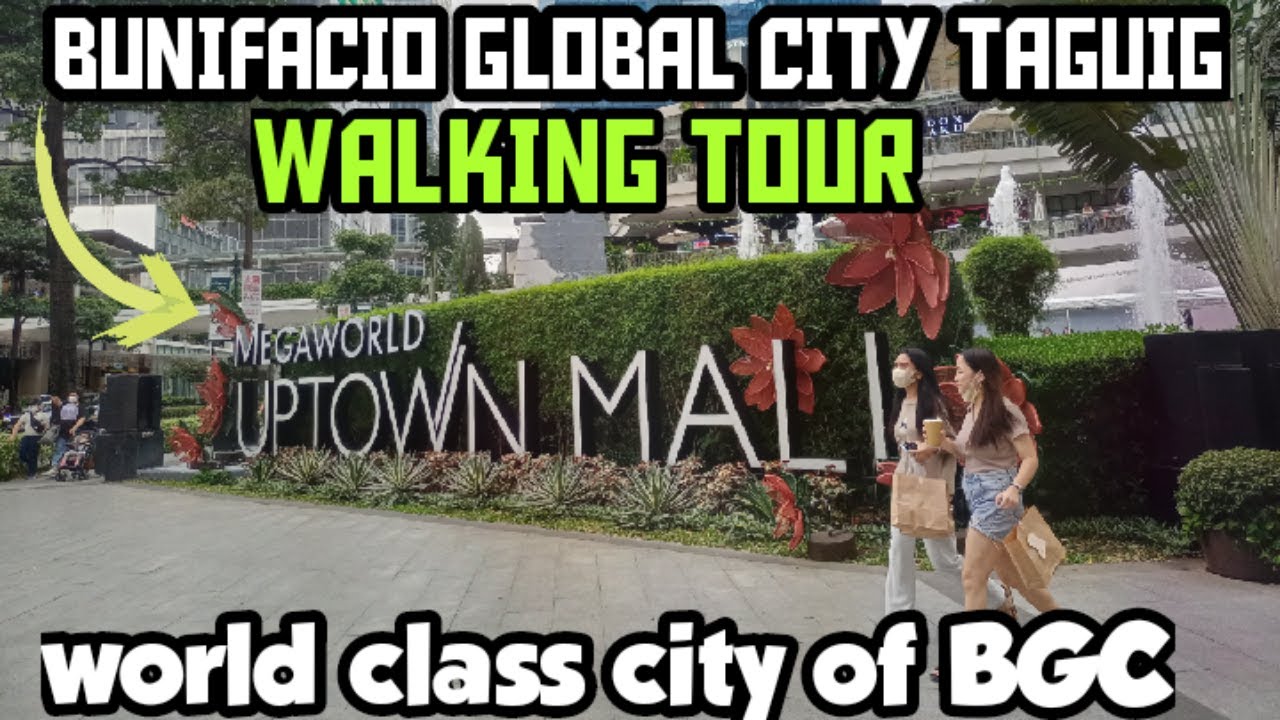 THE BIGGEST CITY OF TAGUIG BGC WALKING TOUR PHILIPPINES (Greg TV) - YouTube