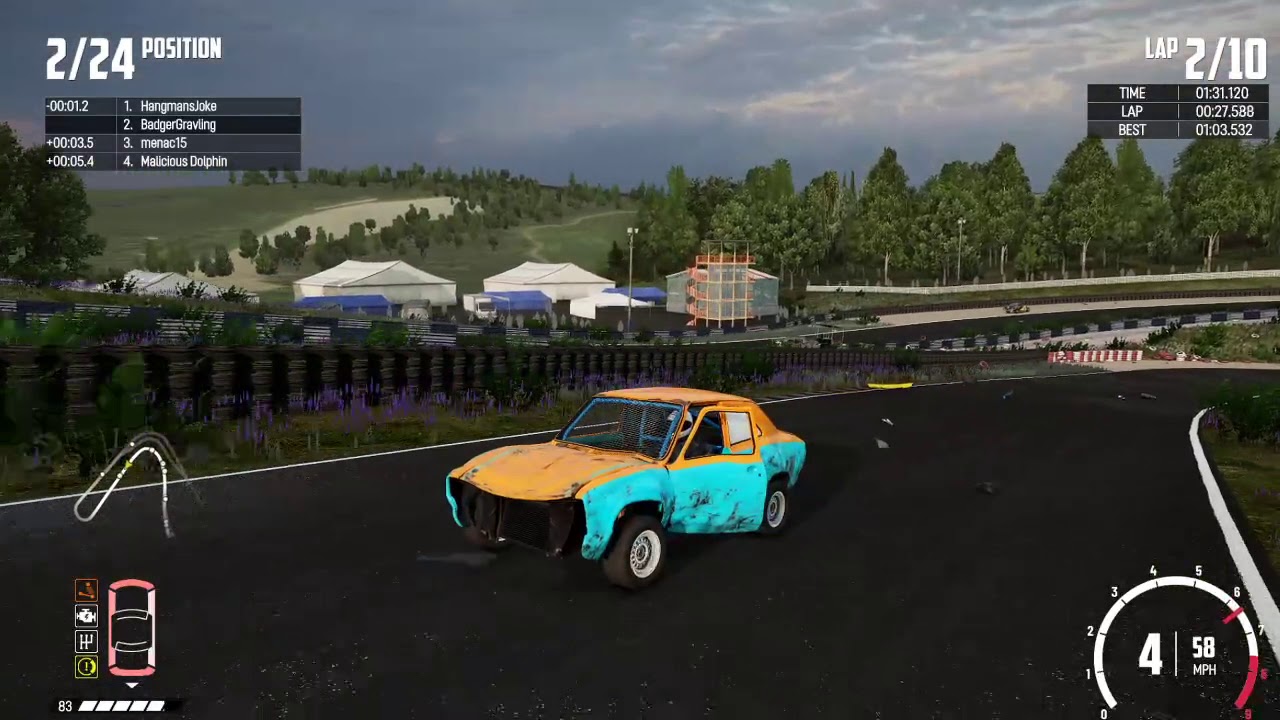 Checking out the Very Track Pack Mod for Wreckfest - YouTube