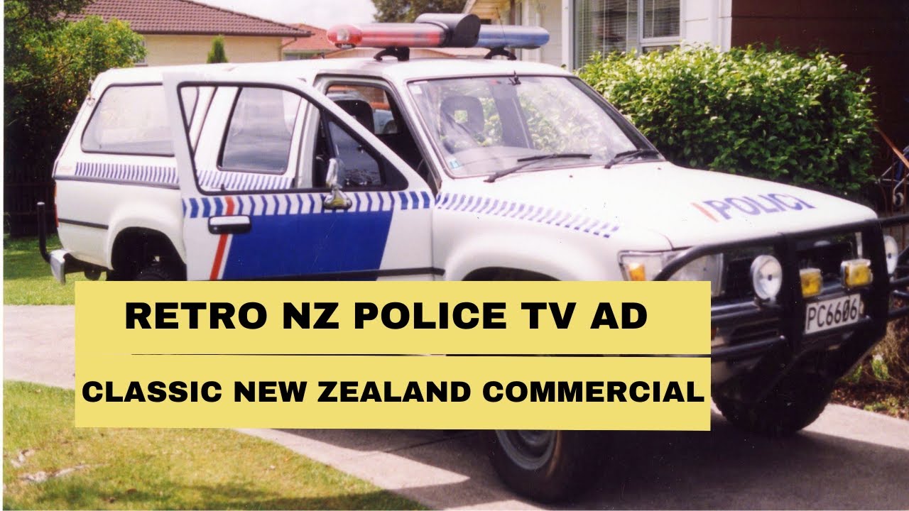 Retro NZ Police TV Ad | Classic New Zealand Commercial - YouTube