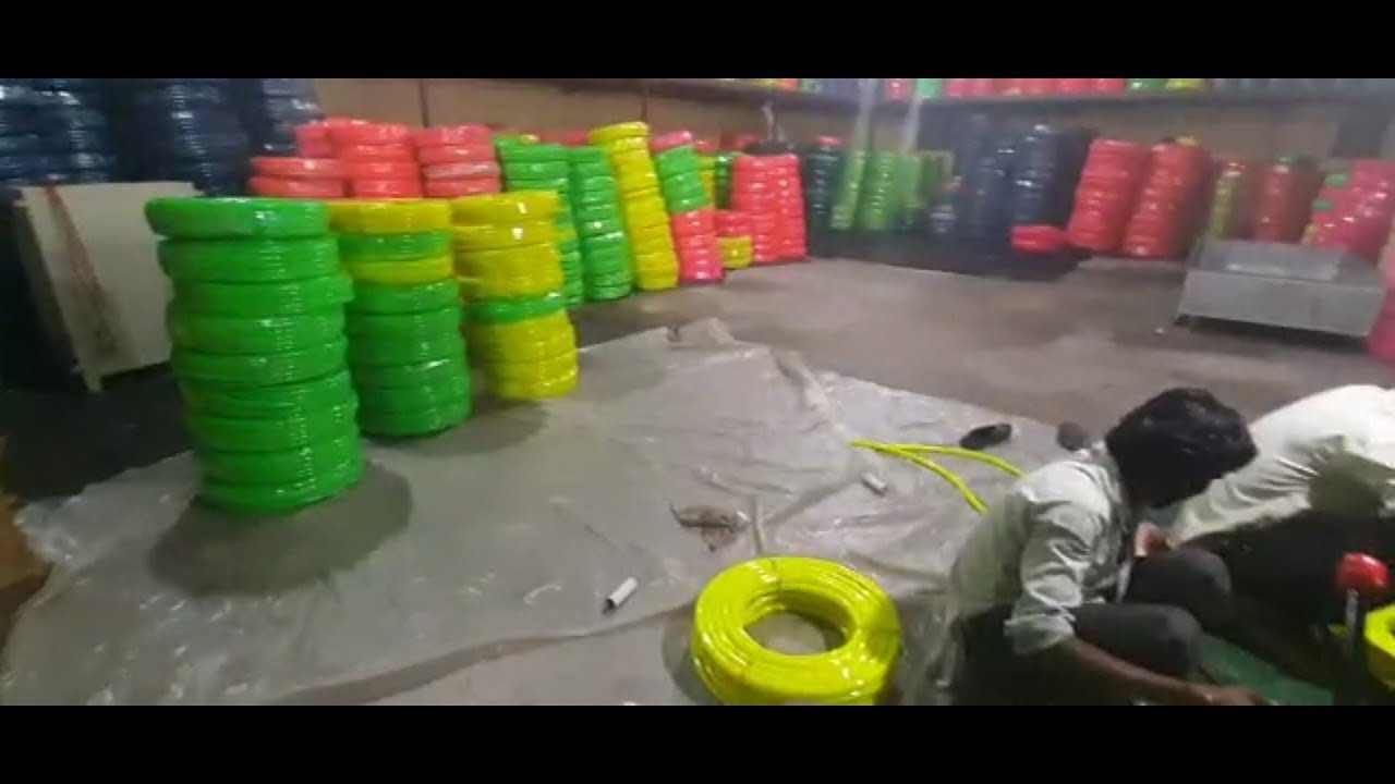 PVC Garden Hose Pipe Making Machine By RD Engineering Works - YouTube