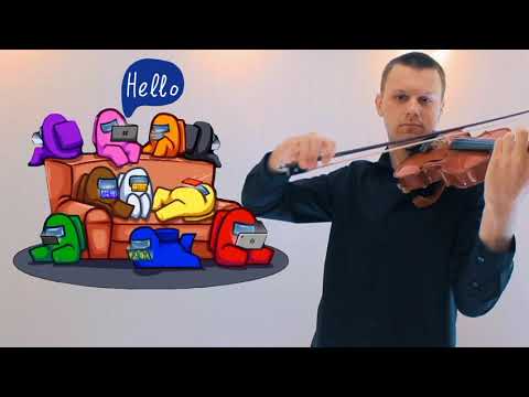 Among Us Theme Song Violin & Piano Cover - YouTube