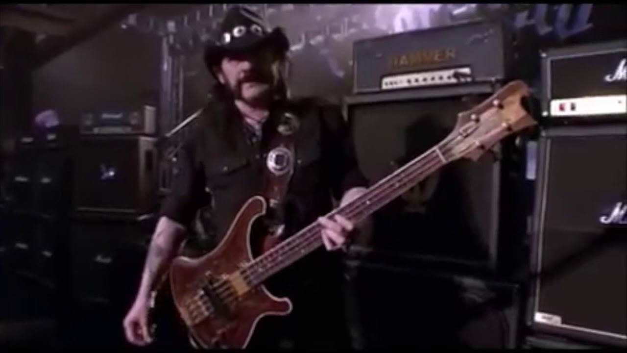 Lemmy's Bass sounds like poop - YouTube