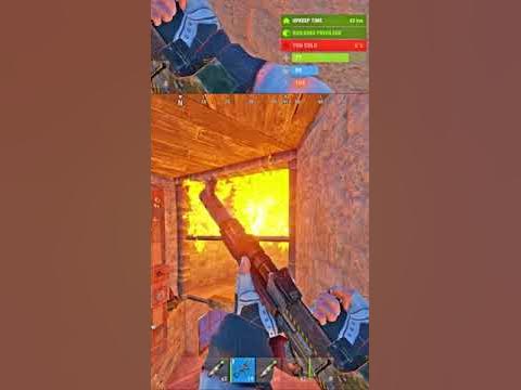 RUST 1V6 SOLO RAID DEFENSE - YouTube