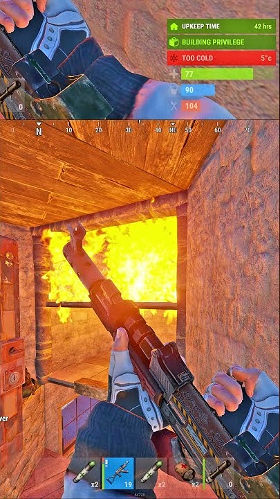 RUST 1V6 SOLO RAID DEFENSE - YouTube