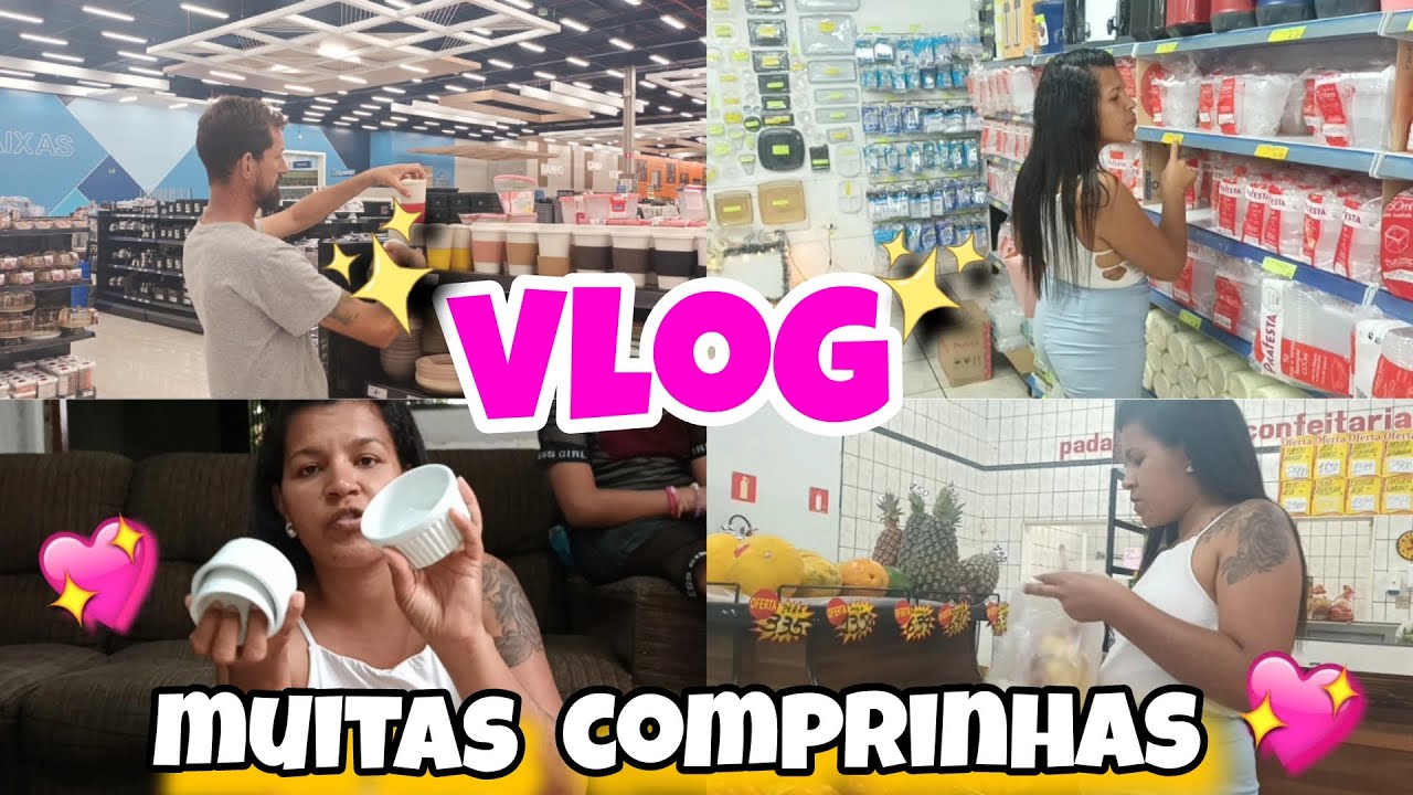 VLOG COMPRAMOS MUITAS COISAS FOFAS PARA O LAR 🏠 VEM NOVIDADE AI ️🙏 ...