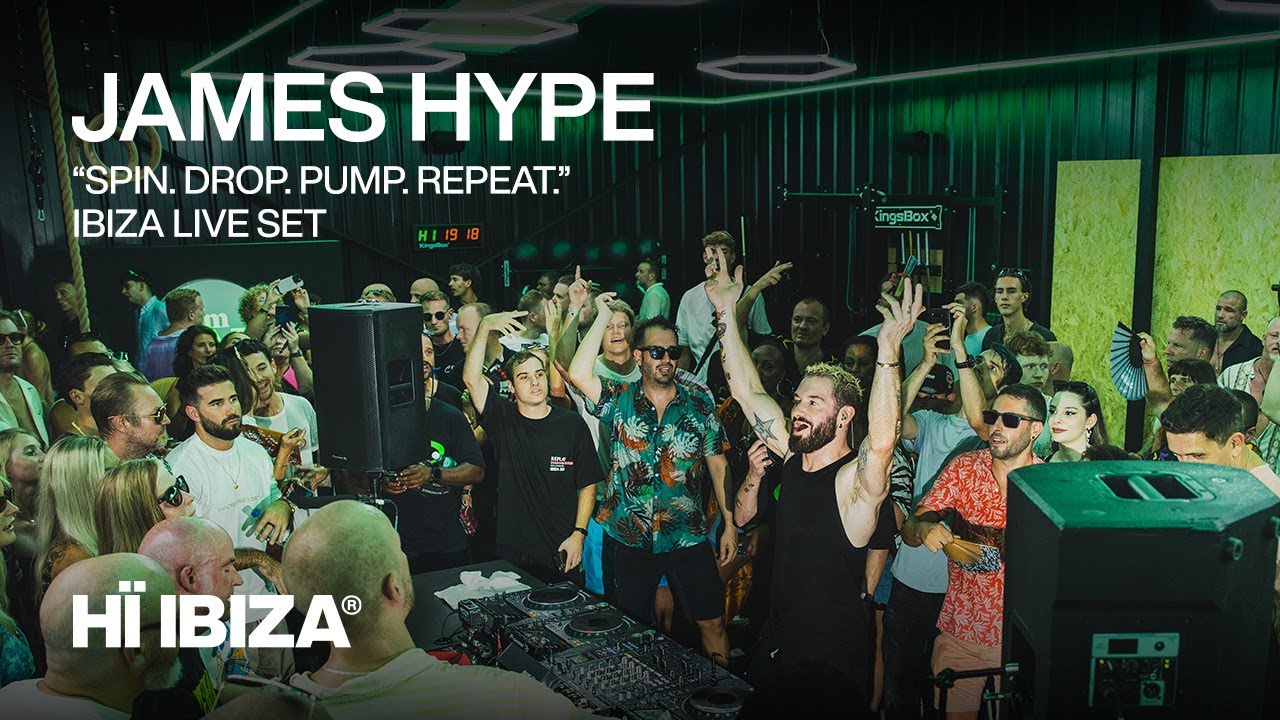 JAMES HYPE • LIVE DJ IBIZA CLASSICS SET FROM A GYM - YouTube
