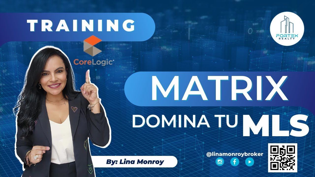 TRAINING MATRIX MLS Miami Realtors 2024 By Lina Monroy Broker Top ...
