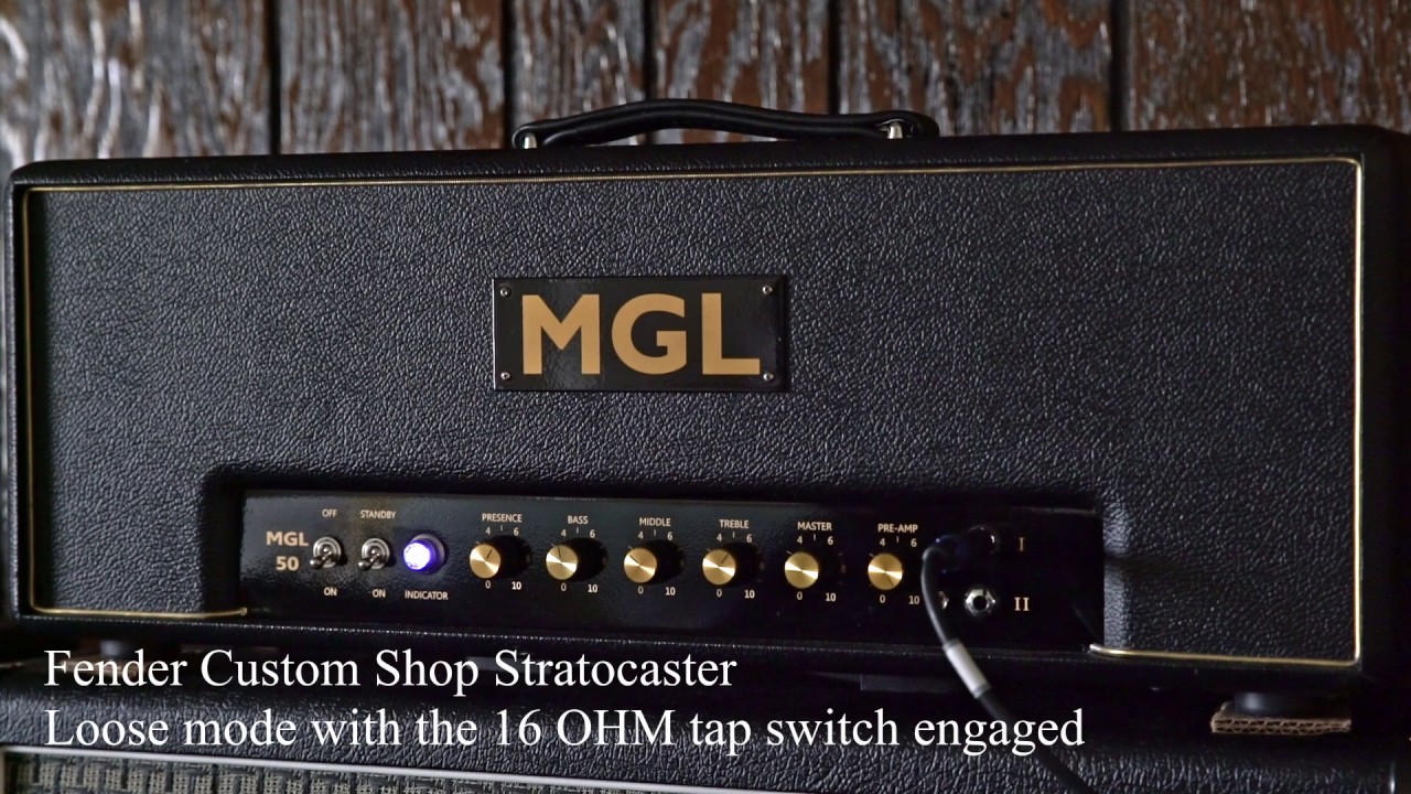 MGL Ampworks - MGL-50 High Gain Model - Single Coil Guitars Playthru ...
