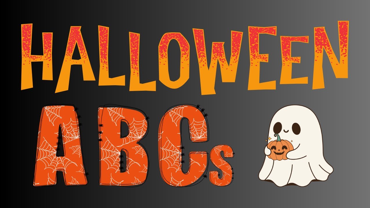 🎃 Halloween ABC Song for Kids | Fun & Spooky Alphabet Song 🎶 | Learn ...