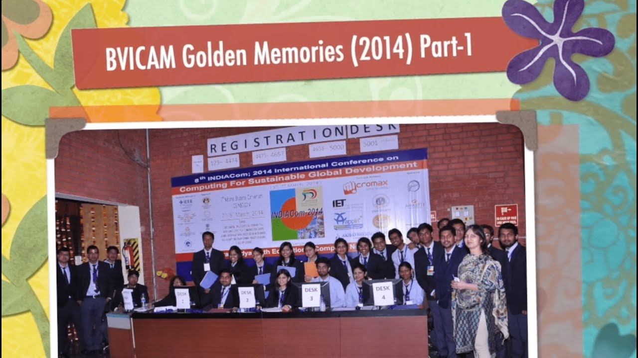 Golden Memories of BVICAM Part-1 - MCA (2011-2014), New Delhi - YouTube