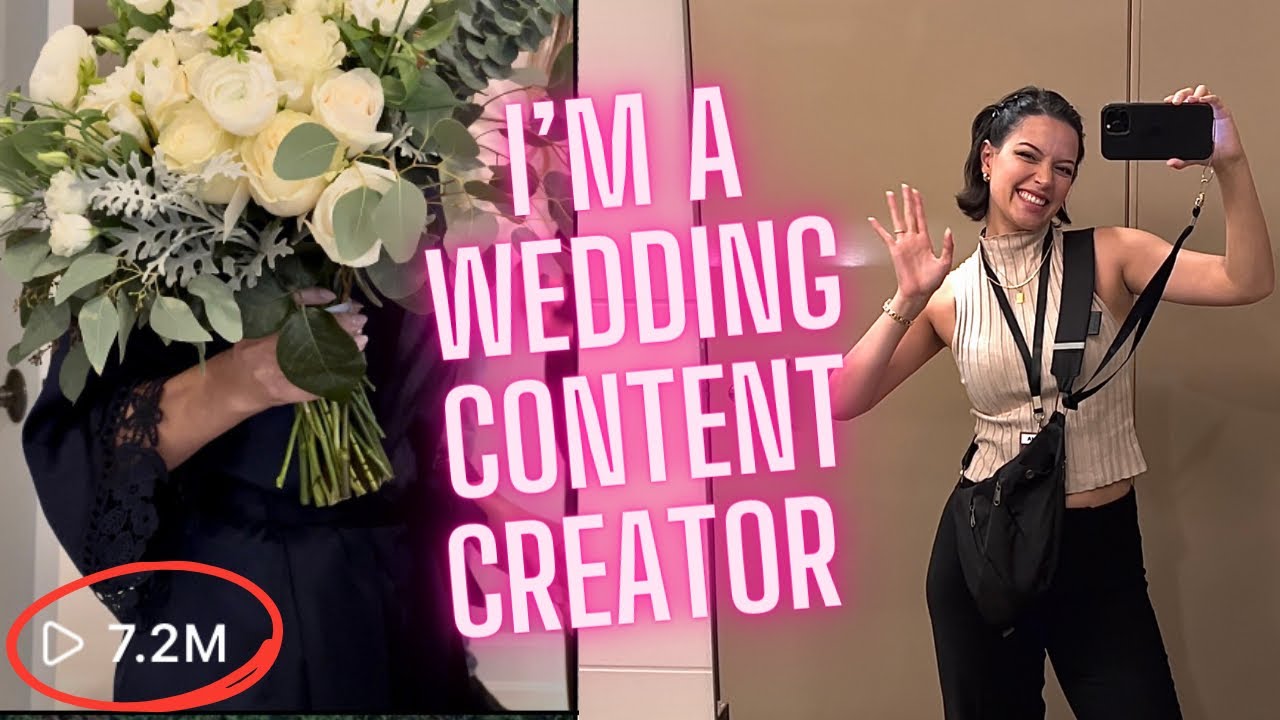 Day in the life of a WEDDING CONTENT CREATOR 🤳🏻👰🏻‍♀️ - YouTube