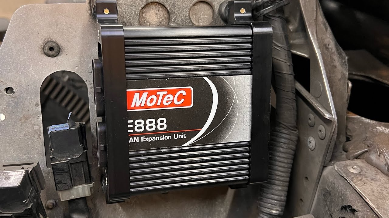 Mounting bracket for Motec ECU - YouTube