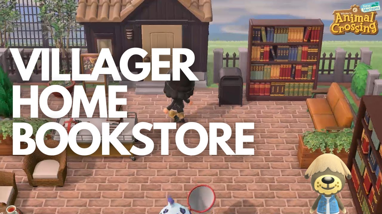 I Turned A Villagers Home Into A Book Store | ACNH - YouTube