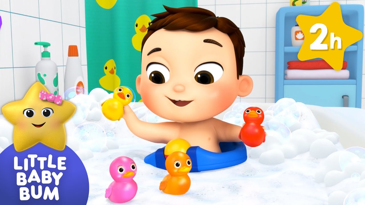 Baby Max's First Bath + 2 hours of Little Baby Bum | Kids Cartoons ...