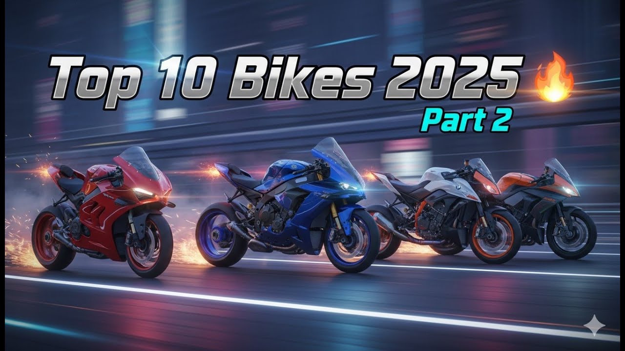 Top 10 Best Bikes of 2025 🔥 | Fastest & Most Powerful Superbikes (Part ...