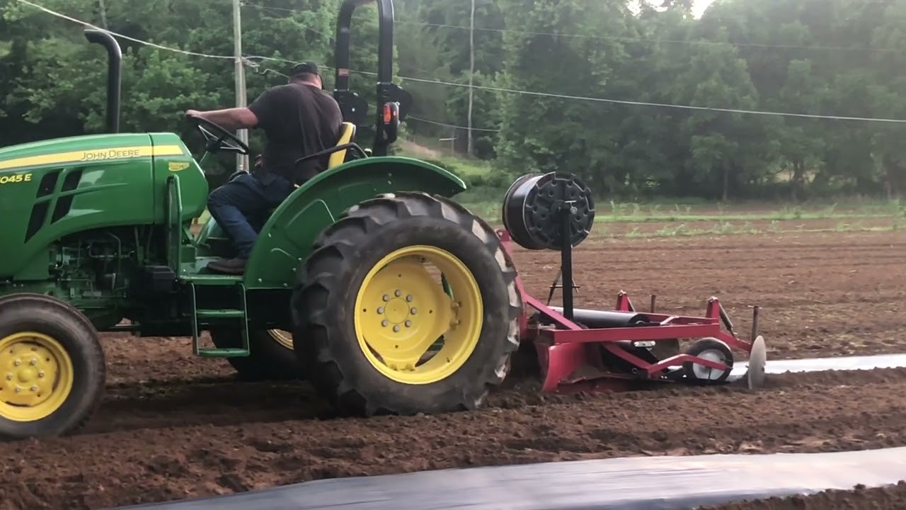 New Equipment for Planting Pumpkins!! - YouTube