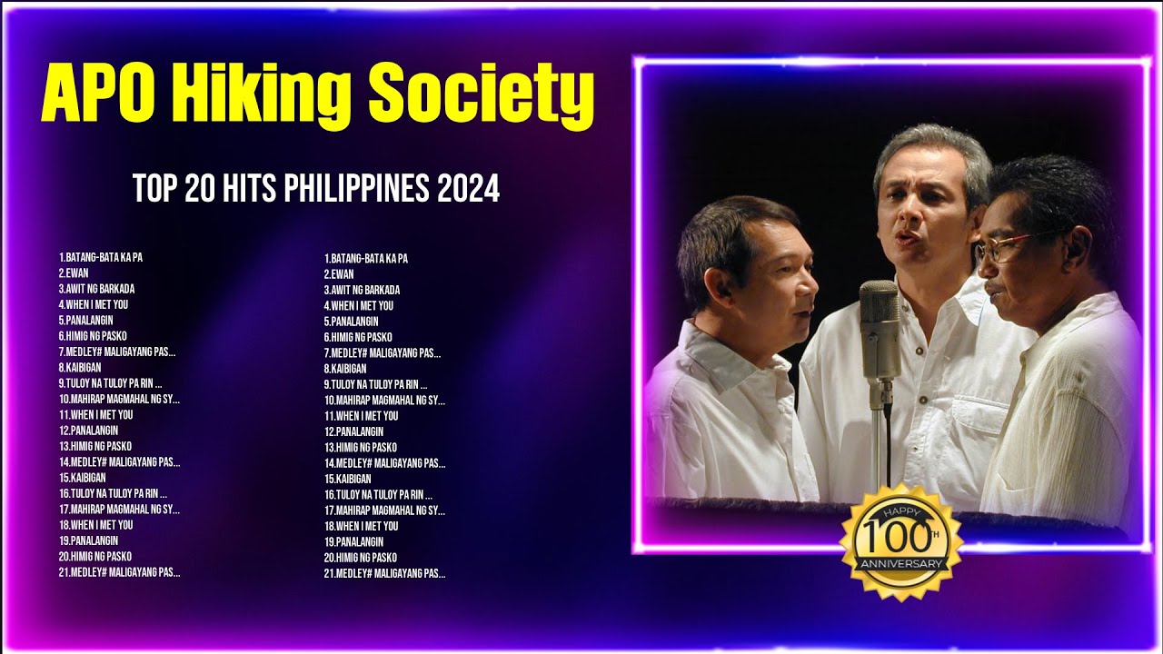 APO Hiking Society Mix Top Hits Full Album ️ Full Album ️ Best 10 Hits ...