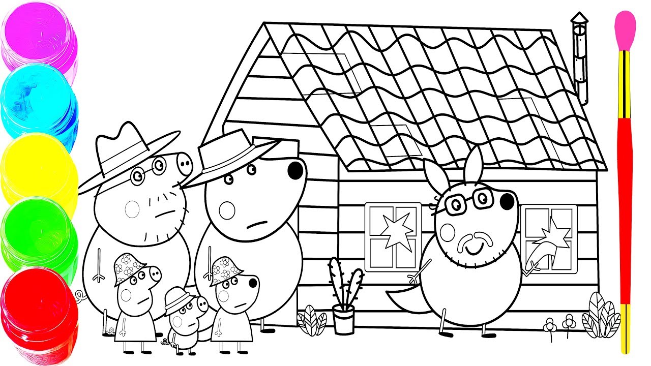 The Table Song | VoVing Coloring Nursery Rhymes & Kids Songs - YouTube