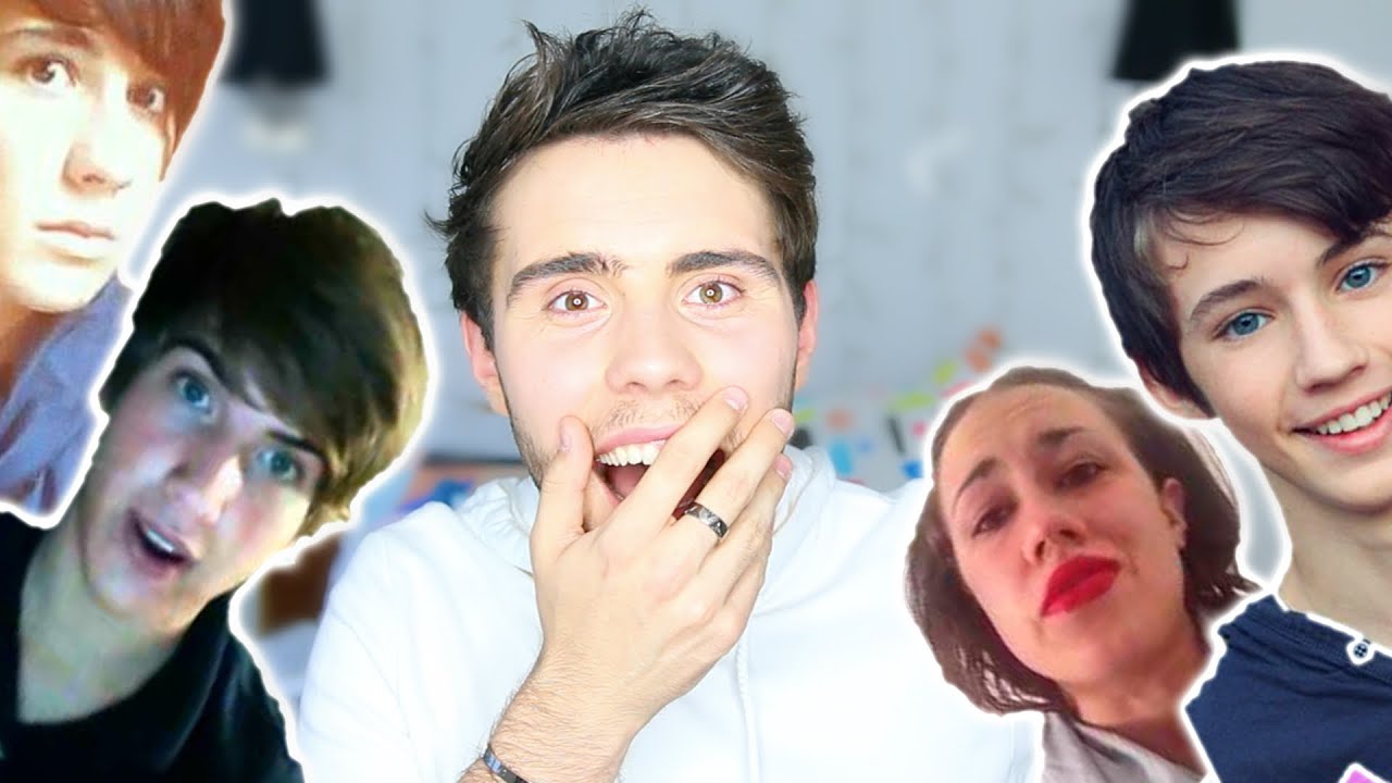 Reacting To Youtubers First Videos Youtube