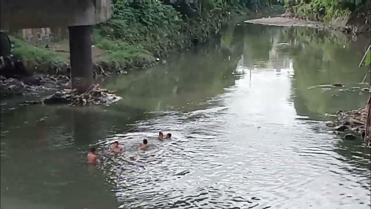 Diyos ko po ang mga Bata! Naliligo sa Ilog. - YouTube