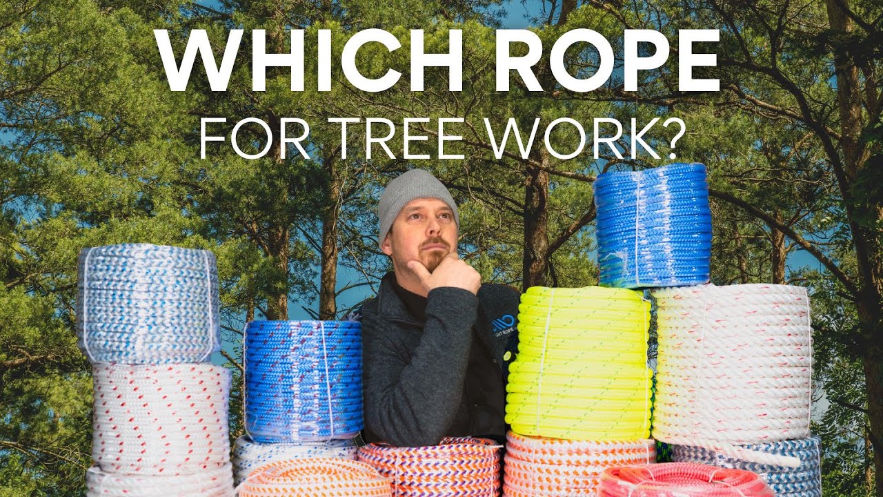 Best Arborist Bull Rope | Rigging Rope for Tree Work - YouTube