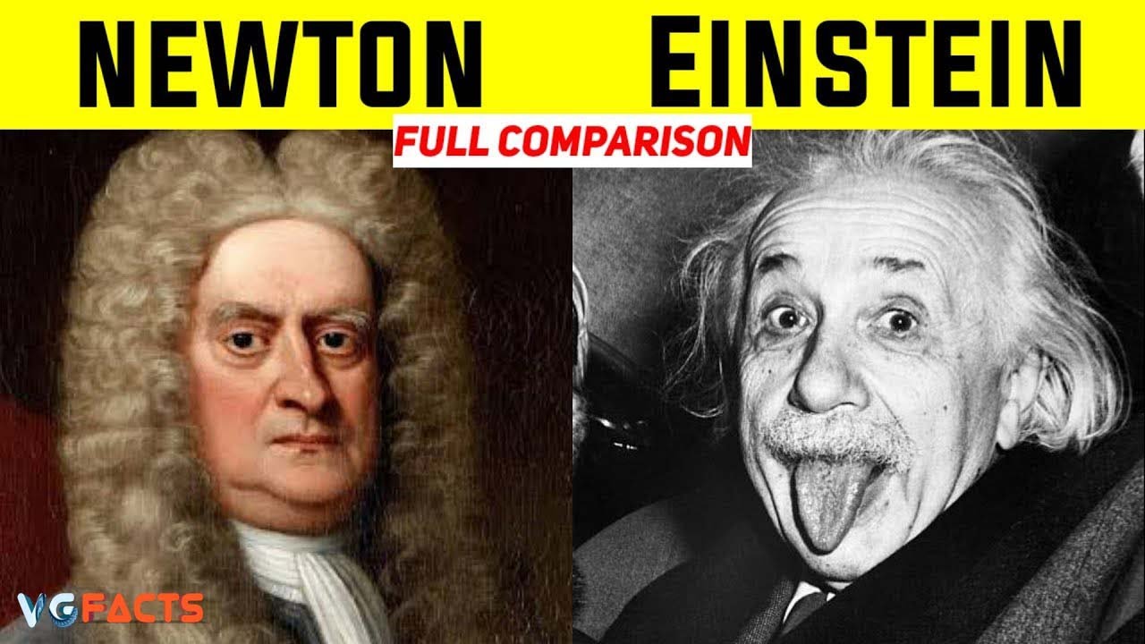 Isaac Newton vs Albert Einstein Scientist Comparison in Hindi ...