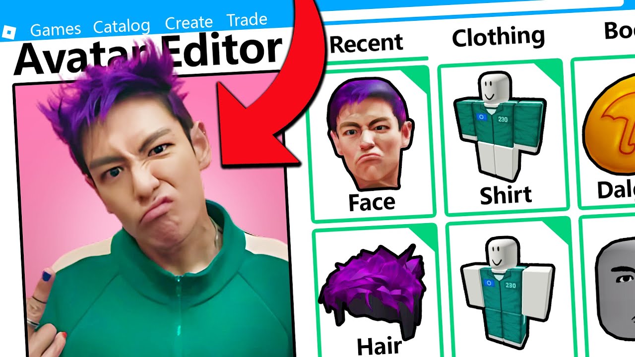 How to make THANOS from SQUID GAME 2 in ROBLOX! - YouTube