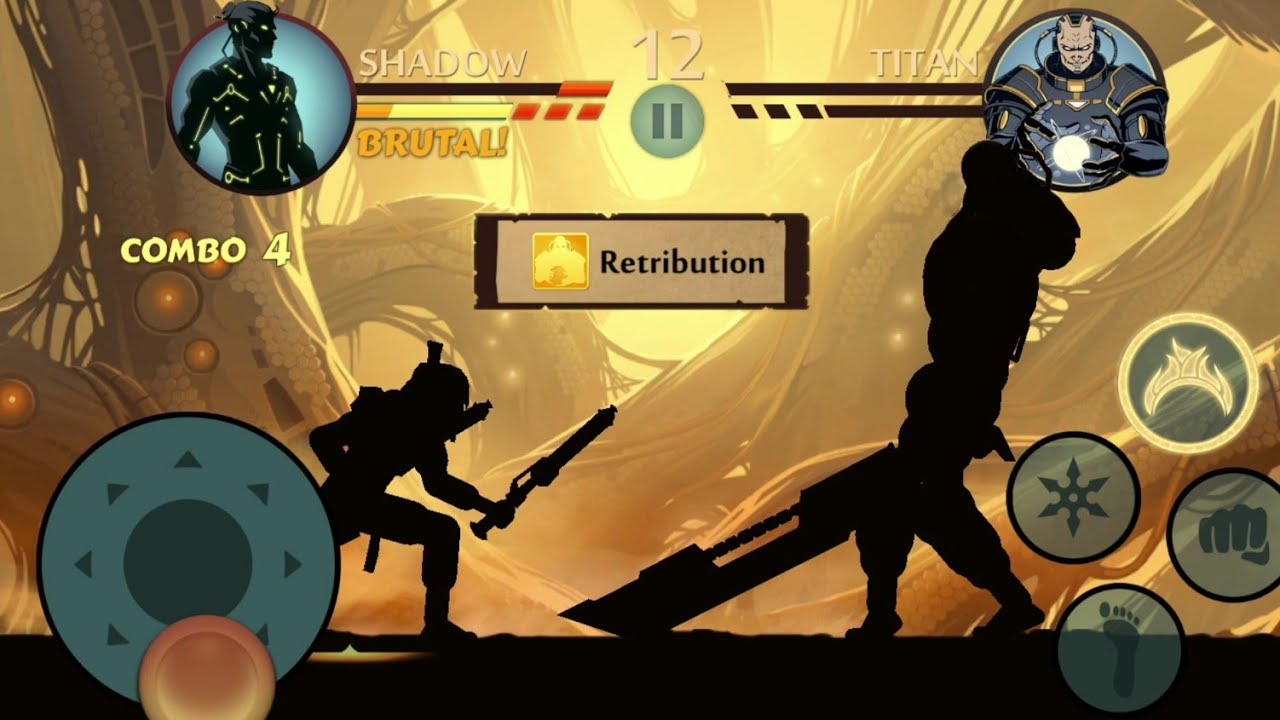 Shadow vs Titan | Shadow Fight 2 | Final Boss Fight & Credits # ...