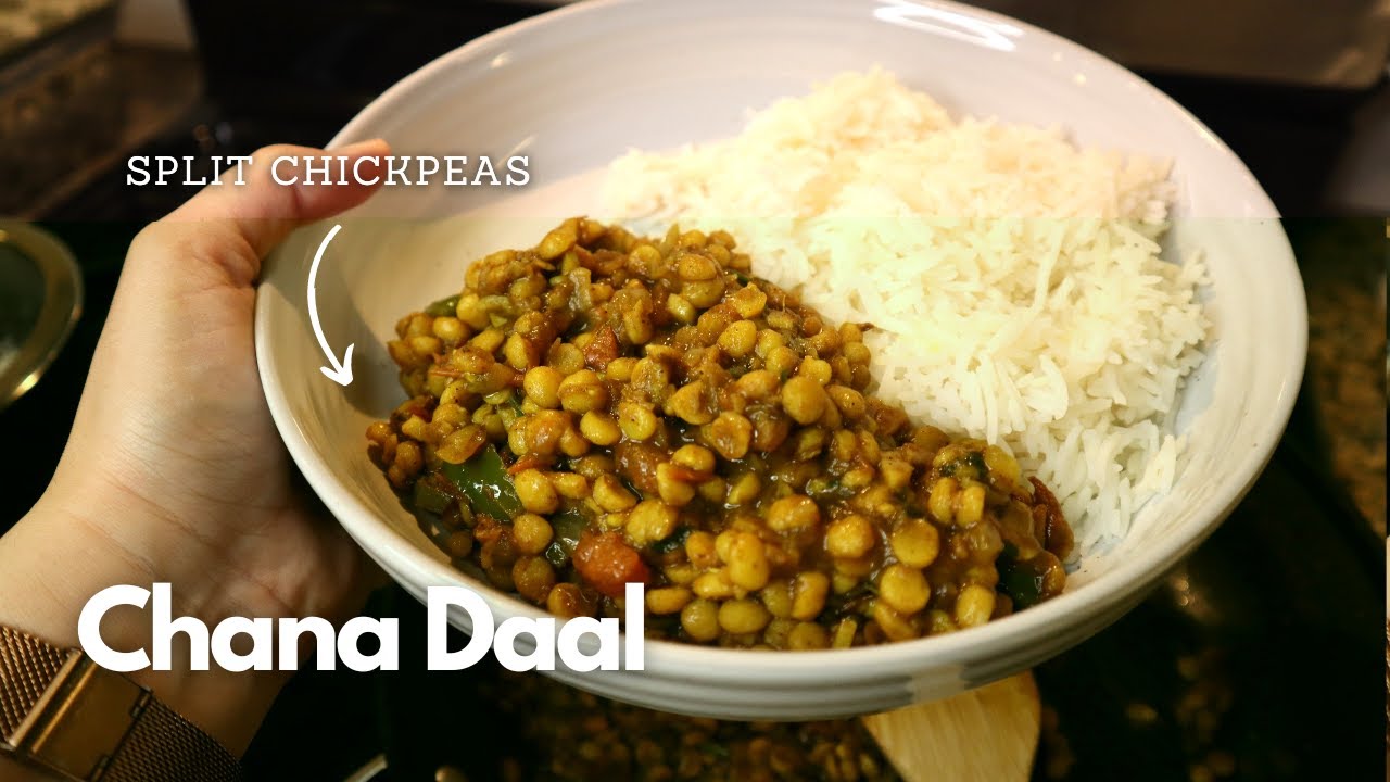 Chana Daal (Split Chickpea Lentils) Recipe | Vegan/Vegetarian Recipe ...