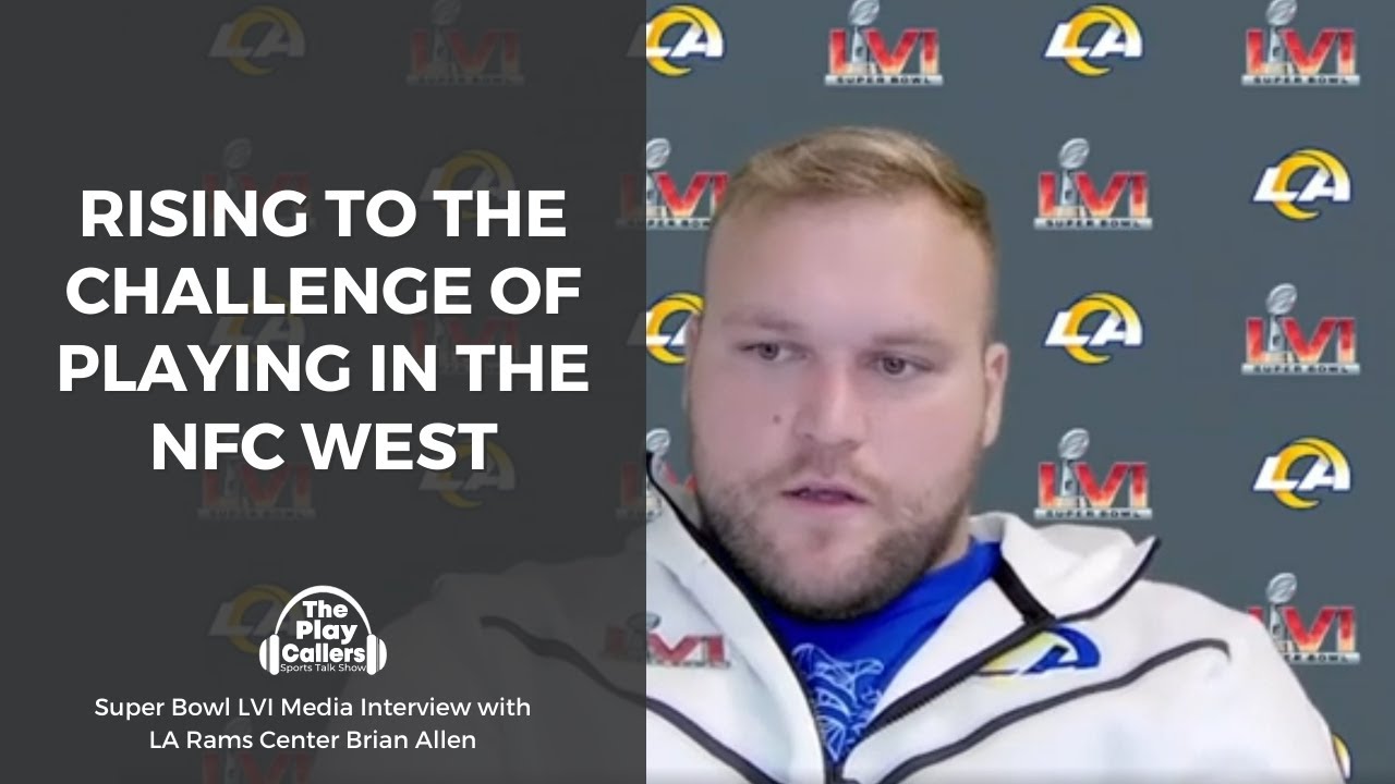 LA Rams Center Brian Allen: Rising to the Challenge of Playing in the ...