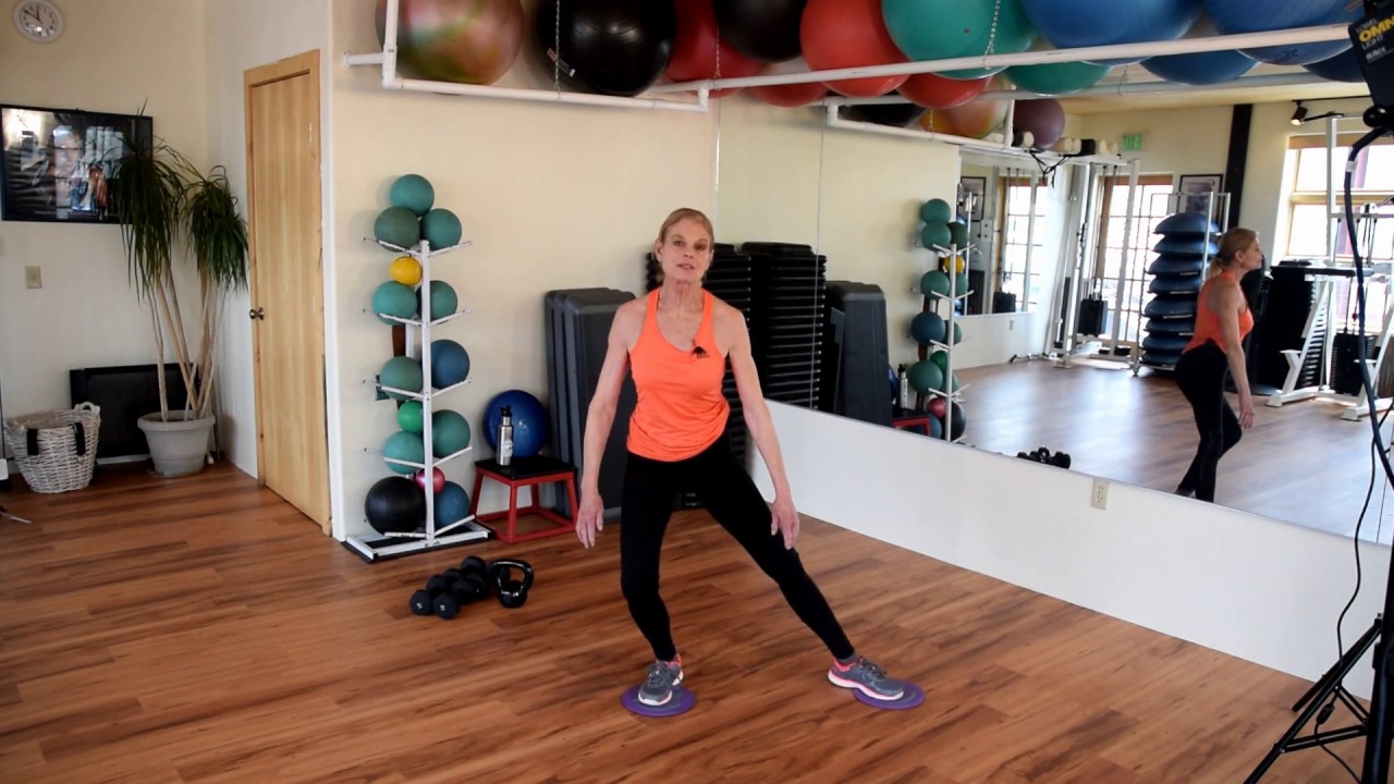Glider Workout For Arms and Legs - YouTube