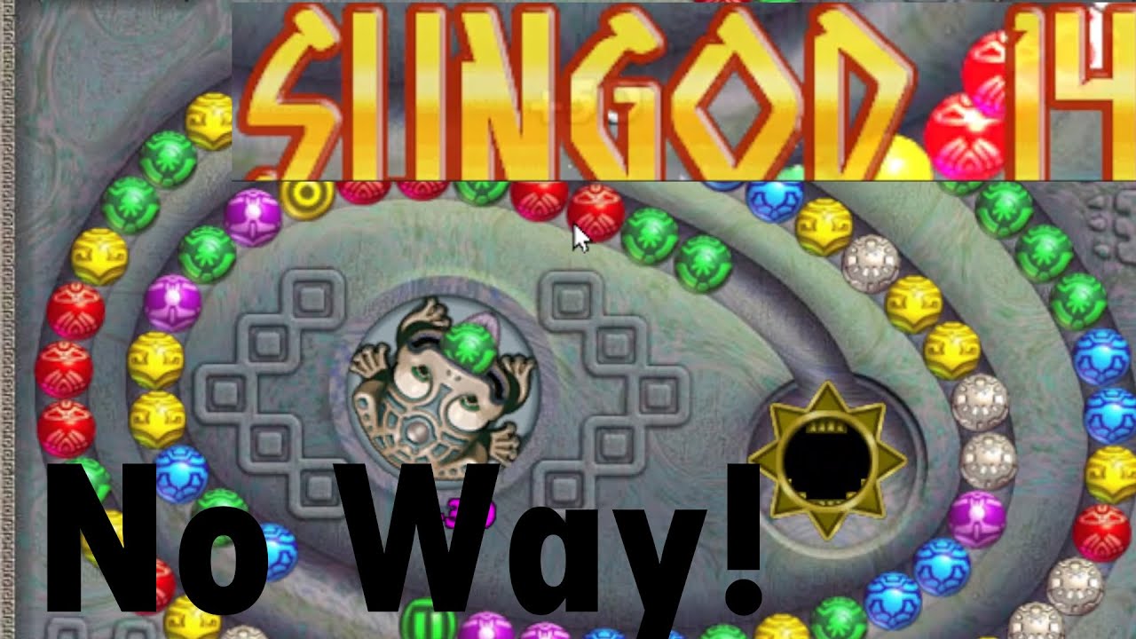 Zuma Survival Sun-God 14 - YouTube