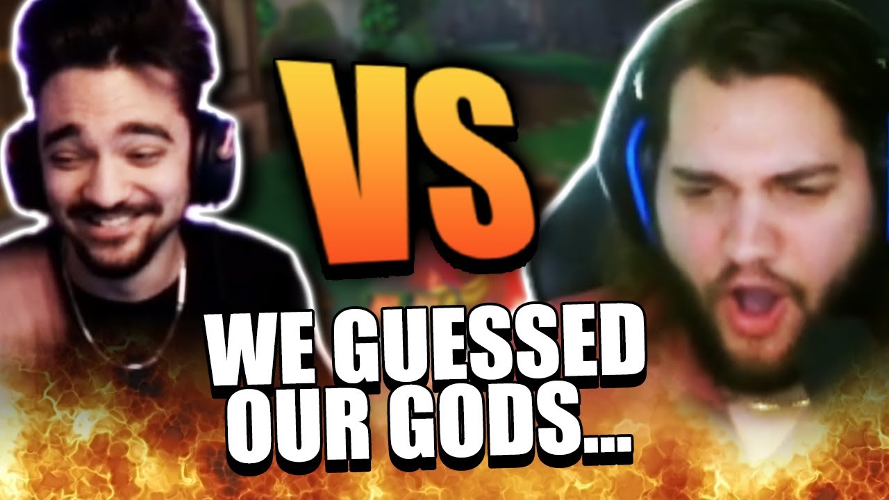 GUESS YOUR GOD.. THEN DUEL! (ft. SamDaDude) - Smite - YouTube
