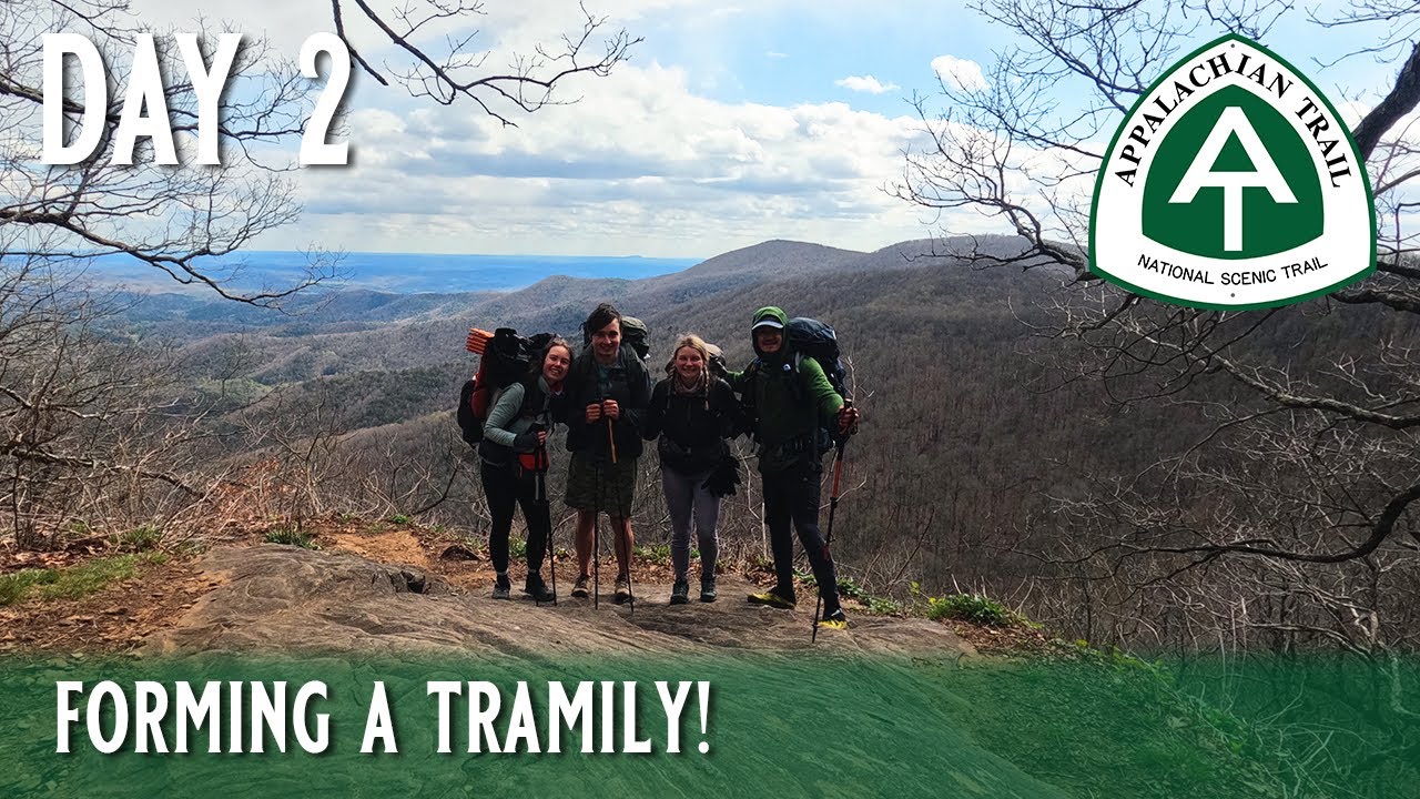 AT Thru Hike Day 2 | Best Campsite Yet! - YouTube