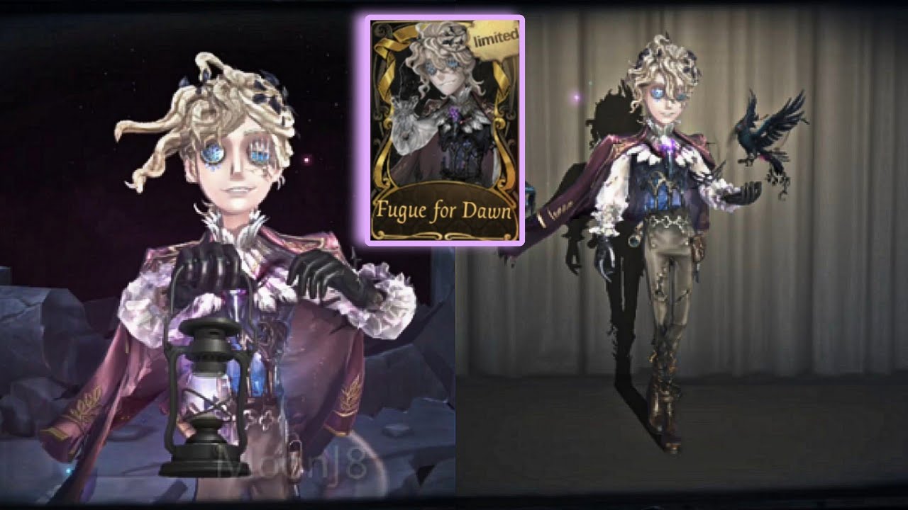 Identity V | Prisoner Gameplay | Fugue for Dawn LIMITED Skin Season ...