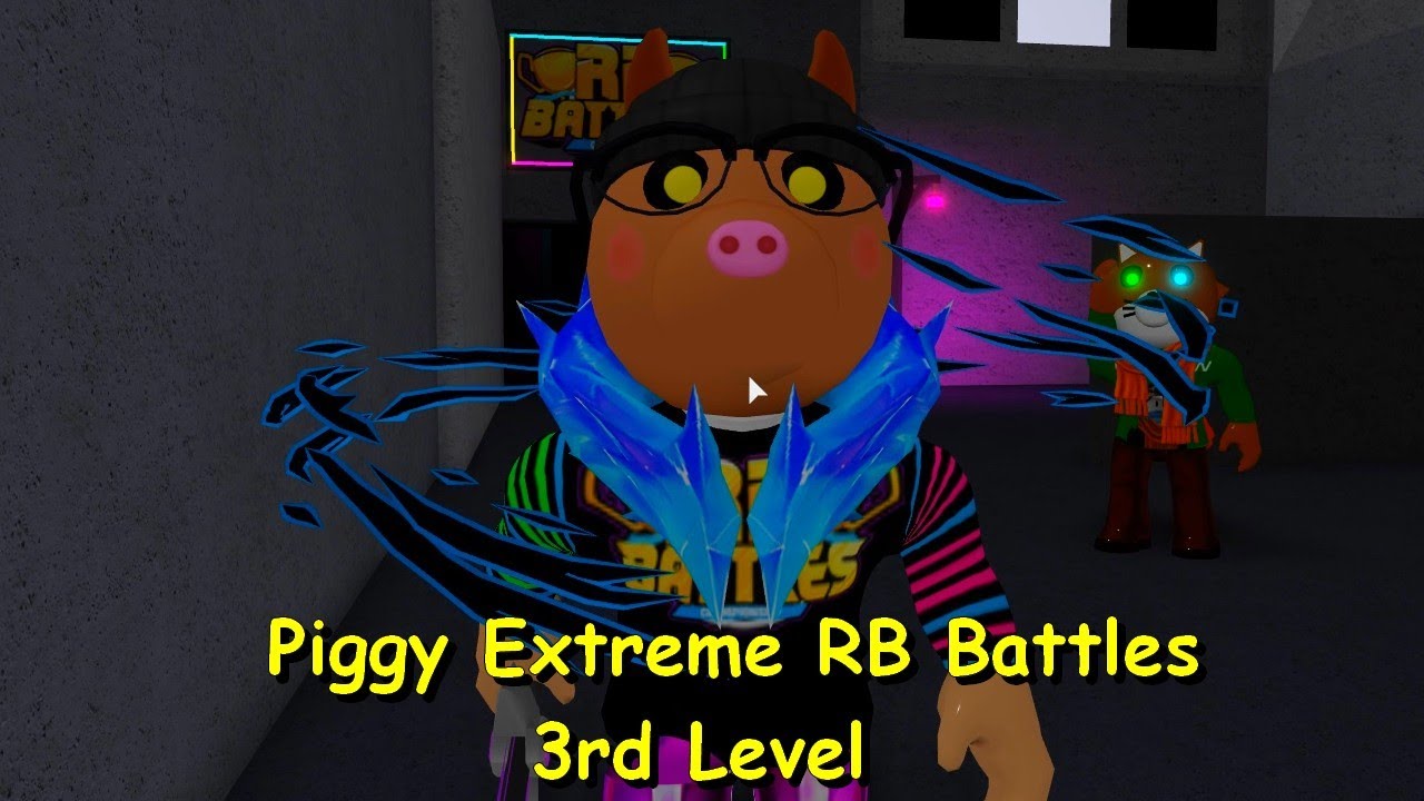How To Escape Piggy Extreme RB Battles 3rd Level - Roblox Piggy Fangame ...
