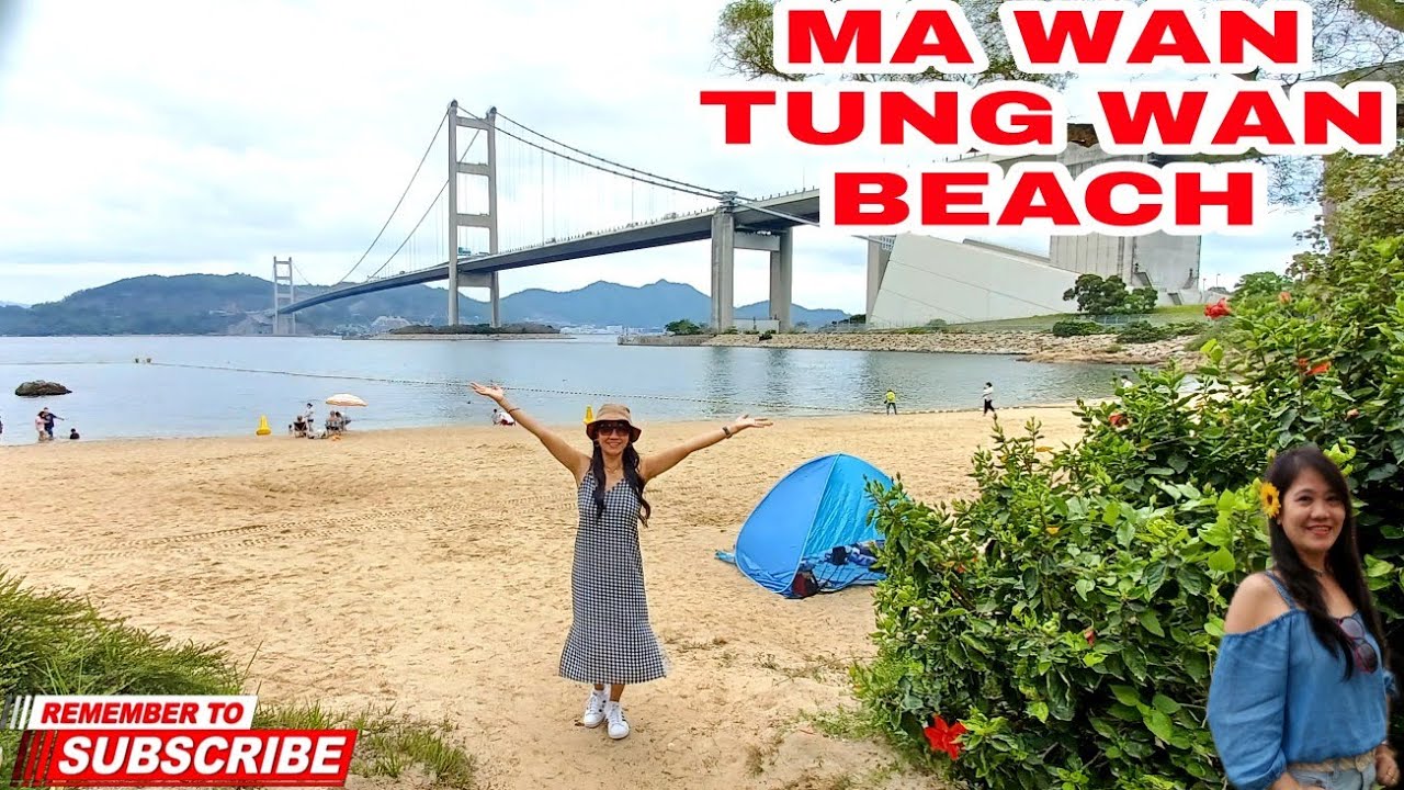 Explore Ma Wan Tung Wan Beach Park Island - YouTube