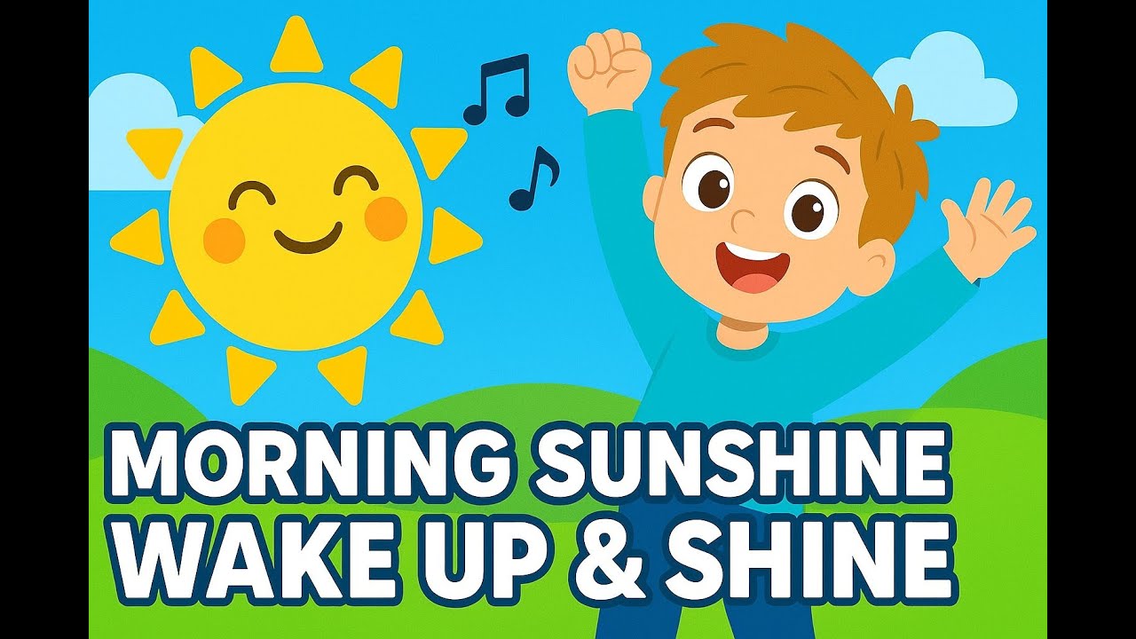 Morning Sunshine ☀️ Wake Up & Shine Song for Kids! - YouTube
